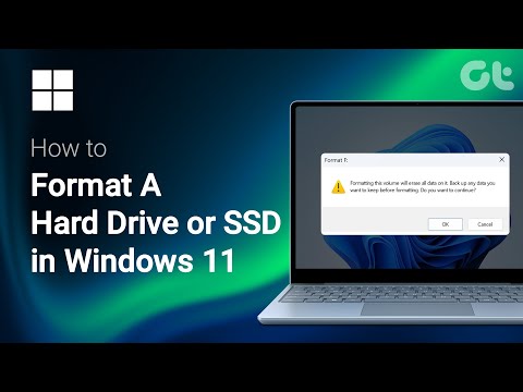 How To Format A Hard Drive or SSD in Windows 11 | Full Guide | Guiding Tech