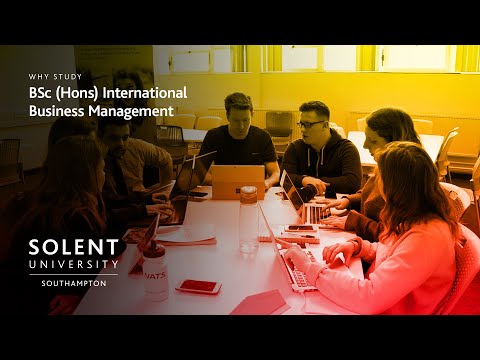 Why study BSc (Hons) International Business Management