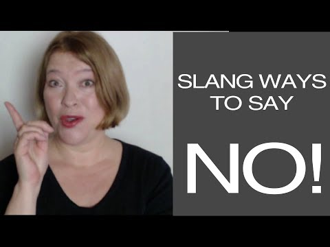 Slang Ways to Say No in English