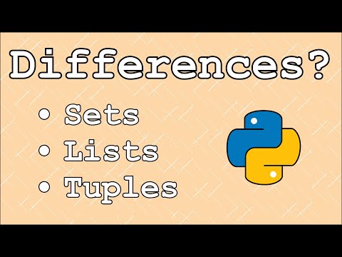 Python Sets vs Lists vs Tuples: When and Why to Use Each | Python, Visually Explained