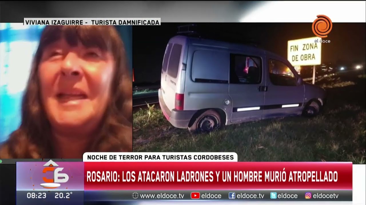 Viaje de terror: asalto y muerte en la Autopista Córdoba-Rosario