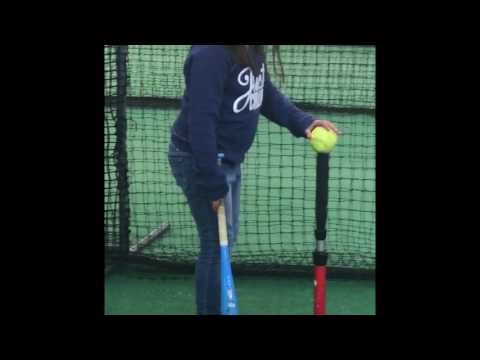 Indoor softball practice 10u