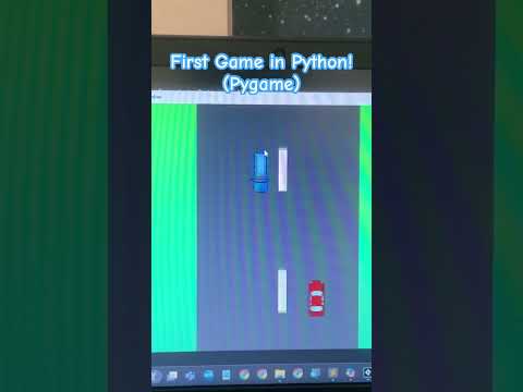 First Game in Python! (Pygame) #coding #cool #insane #start #python #pygame #program #first #game