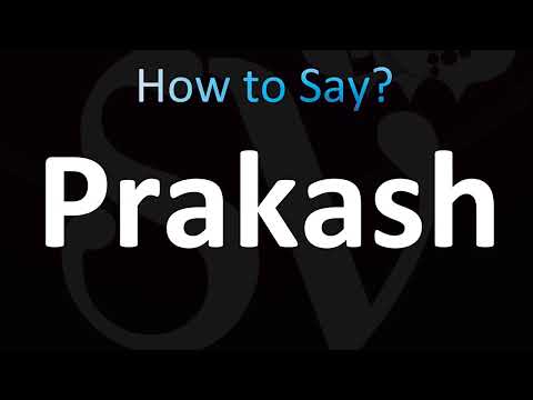 How to Pronounce Prakash (CORRECTLY!)