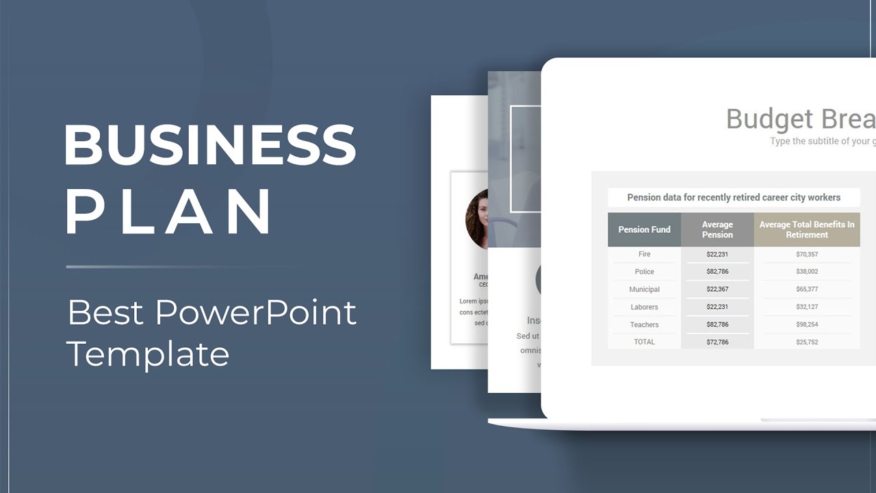 Business Plan PowerPoint Presentation Template l Google Slides, Keynote