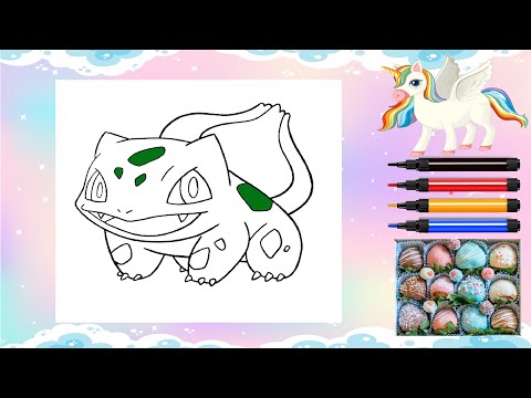 BULBASAUR POKEMON COLORING PAGES