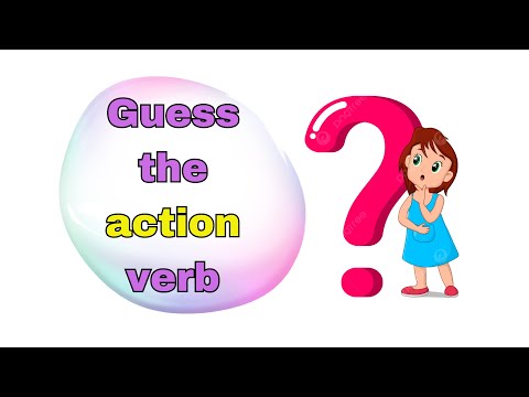 7- Guess the Action Verb - Fun Learning Game for Kids! @knowledgegames 
