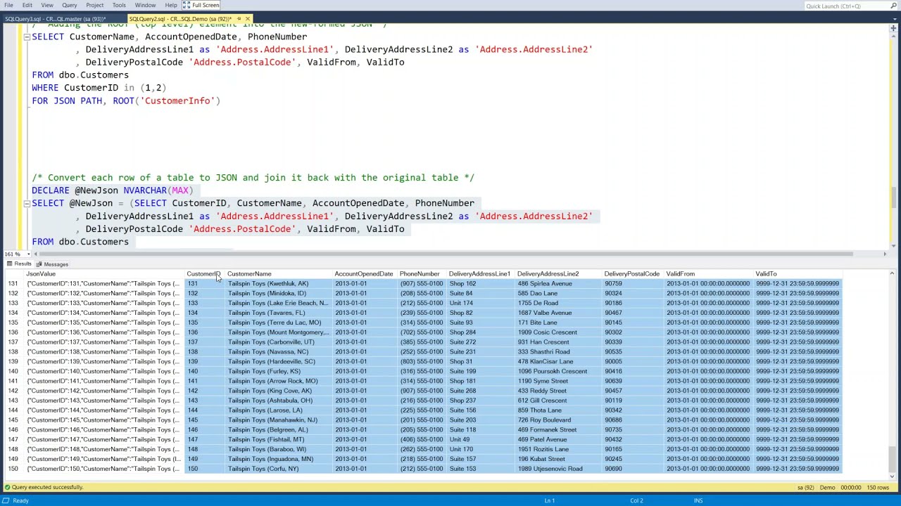JSON Tutorial - PART 2 | How to Work with JSON in SQL Server | Parse JSON in SQL Server
