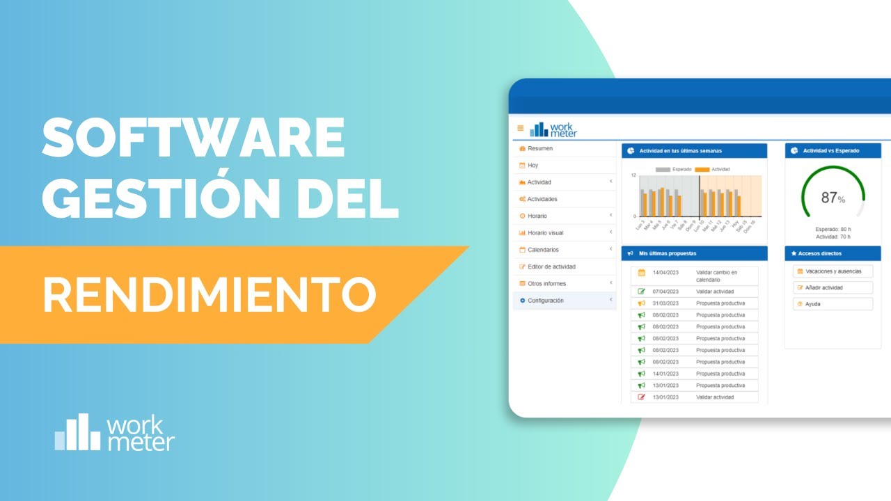 El mejor Software de Gestión del Rendimiento para mejorar la productividad empresarial 📊💼