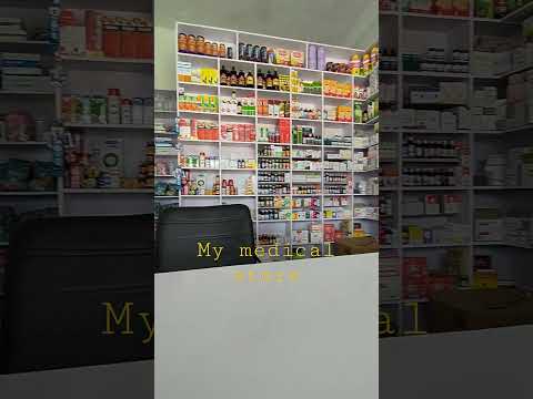 Medical shop design and model. new medical shop. open new medical shop