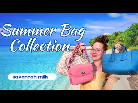 Summer Handbag Collection!! Coach, LV, Henri Bendel, + More!!