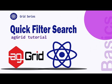 React Ag-Grid Tutorial: Effortless Data Filtering and Instant Results | Codenemy Tutorial
