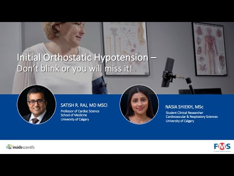 Initial Orthostatic Hypotension: Don’t Blink or You Will Miss It