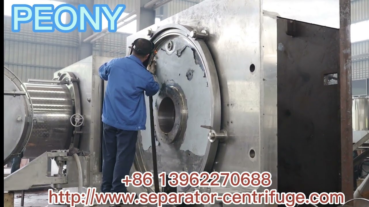 Peeler Continuous  Horizontal Centrifuge For Solid Liquid Separation