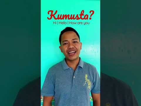 Kumusta? #learnfilipino #learntagalog #filipinolanguage #filipino101 #filipinoteacher