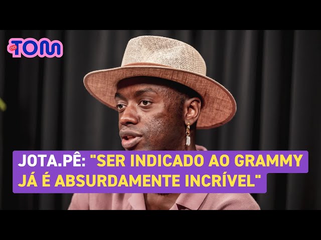'Todos riram da mesma piada no jantar': Jota.pê explica Grammy Latinos