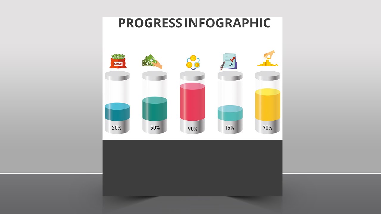 Illustrator tutorial | Infographic Design Step By Step (FREE DOWNLOAD)