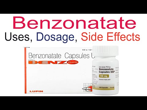 Benzonatate Information, Uses, Dosage and Side Effects