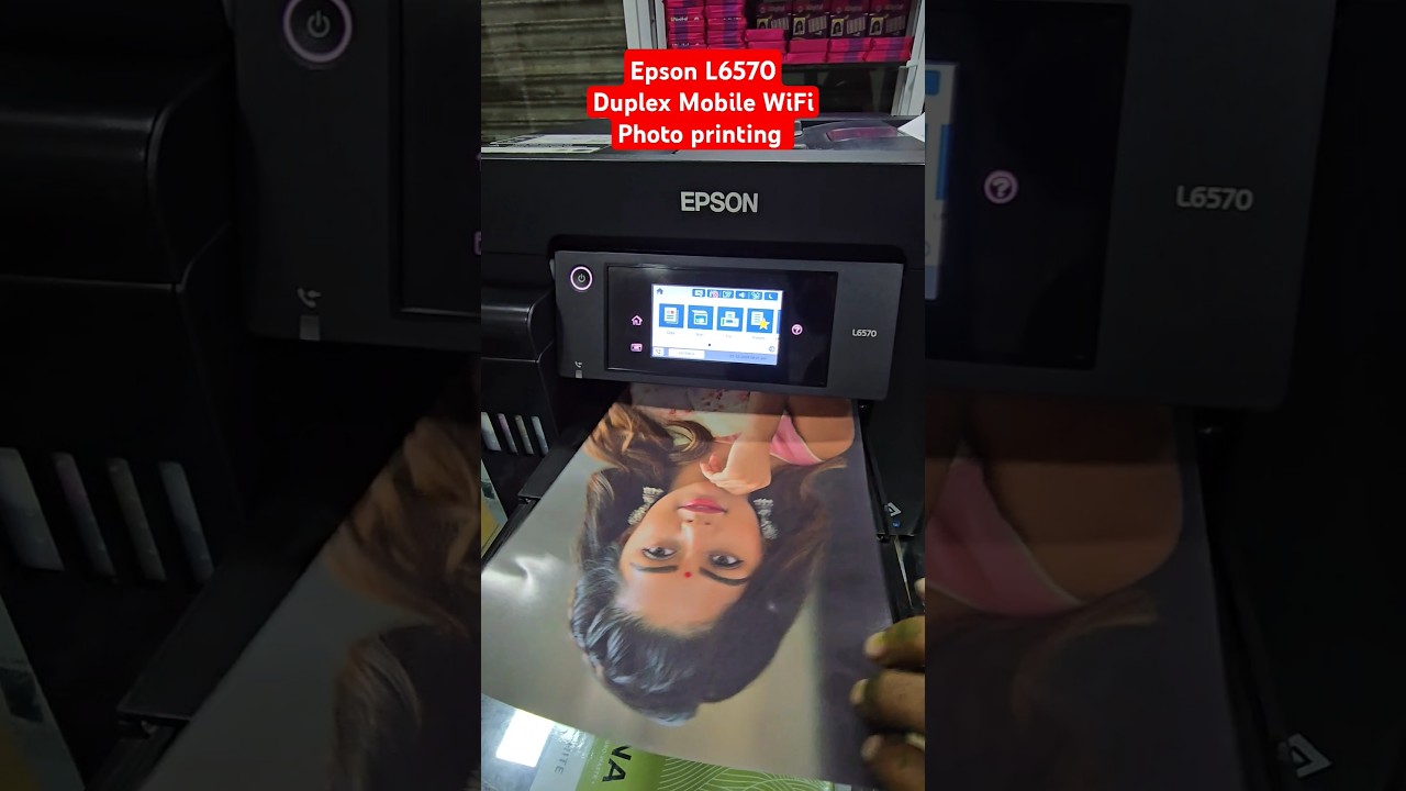 Epson L6570 Duplex mobile WiFi printer printer All-in One Color Legal size photo printing 2024
