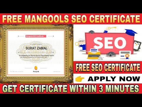 Free Google Search Engine optimization Certification Course I SEO Certificate I Digital Classroom I