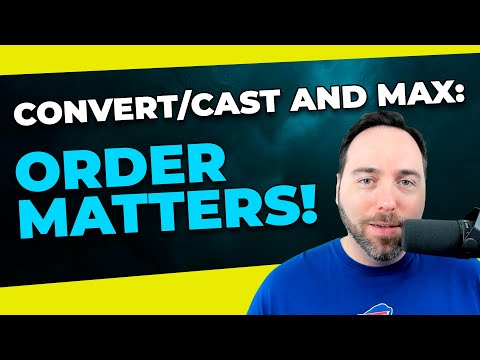 Video: CONVERT/CAST and MAX–Order Matters! – 36 Chambers – The ...