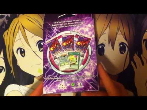 Opening a Shadow Specter Special Edition Booster Pack