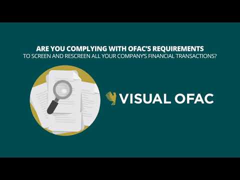Visual OFAC lets you easily search OFAC watch lists