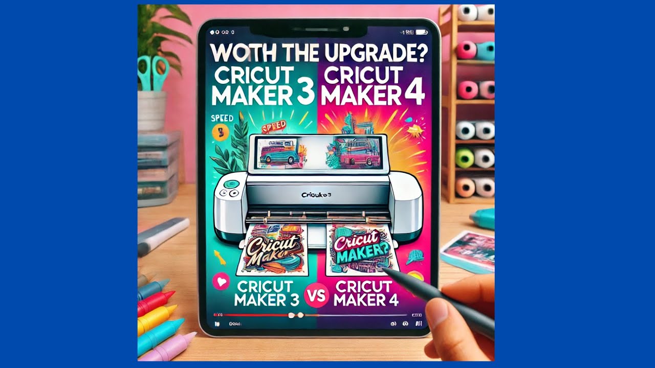 Cricut Maker 4 vs. Cricut Maker 3 – Is It Worth the Upgrade? Full Feature Breakdown & Review!