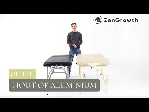 Hout of Aluminium Inklapbare Massagetafel
