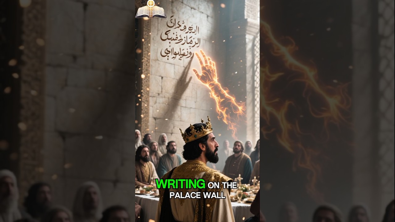 A Hand Appeared Out of Nowhere… Then It Wrote on the Wall (Bible Story KJV)