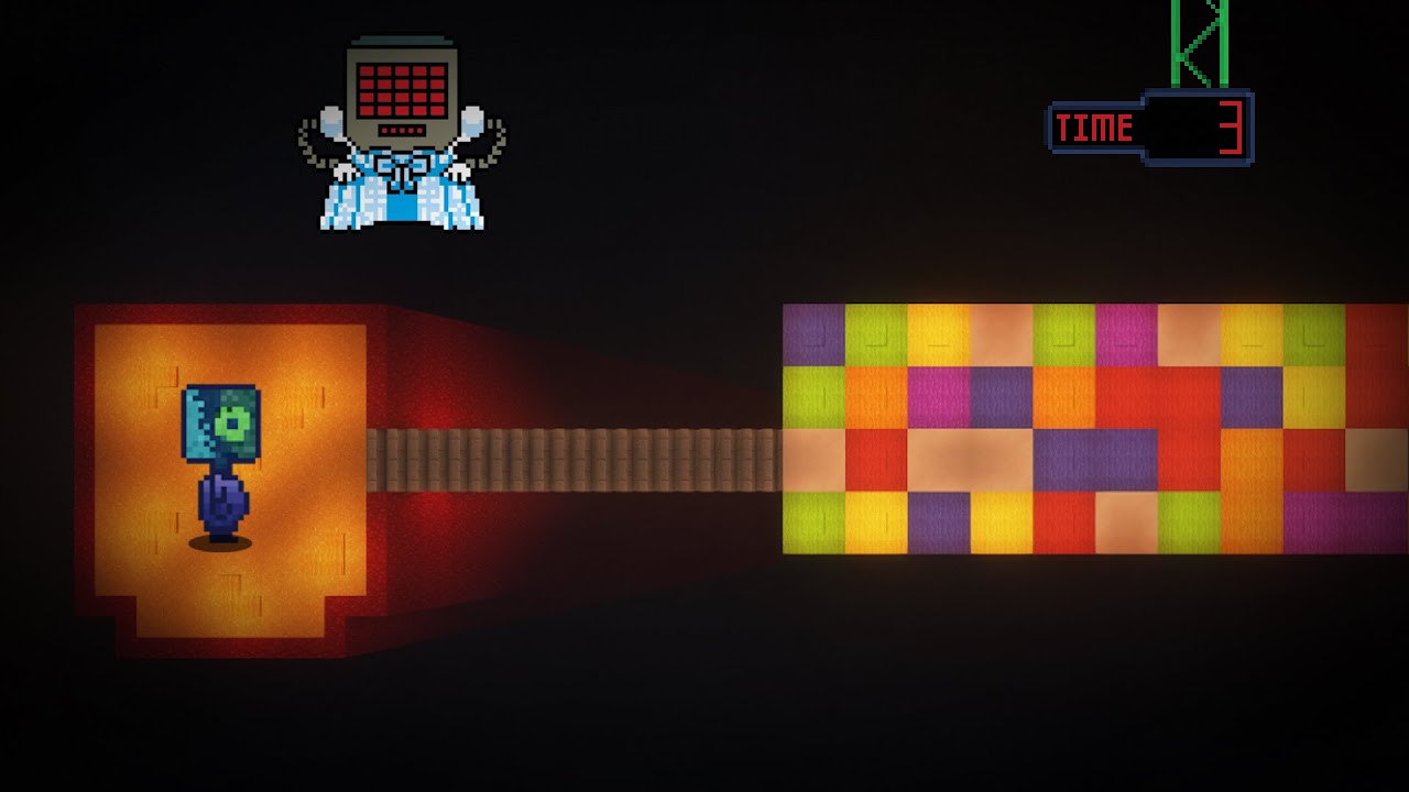 Coding the Undertale Tile Puzzle in Minecraft