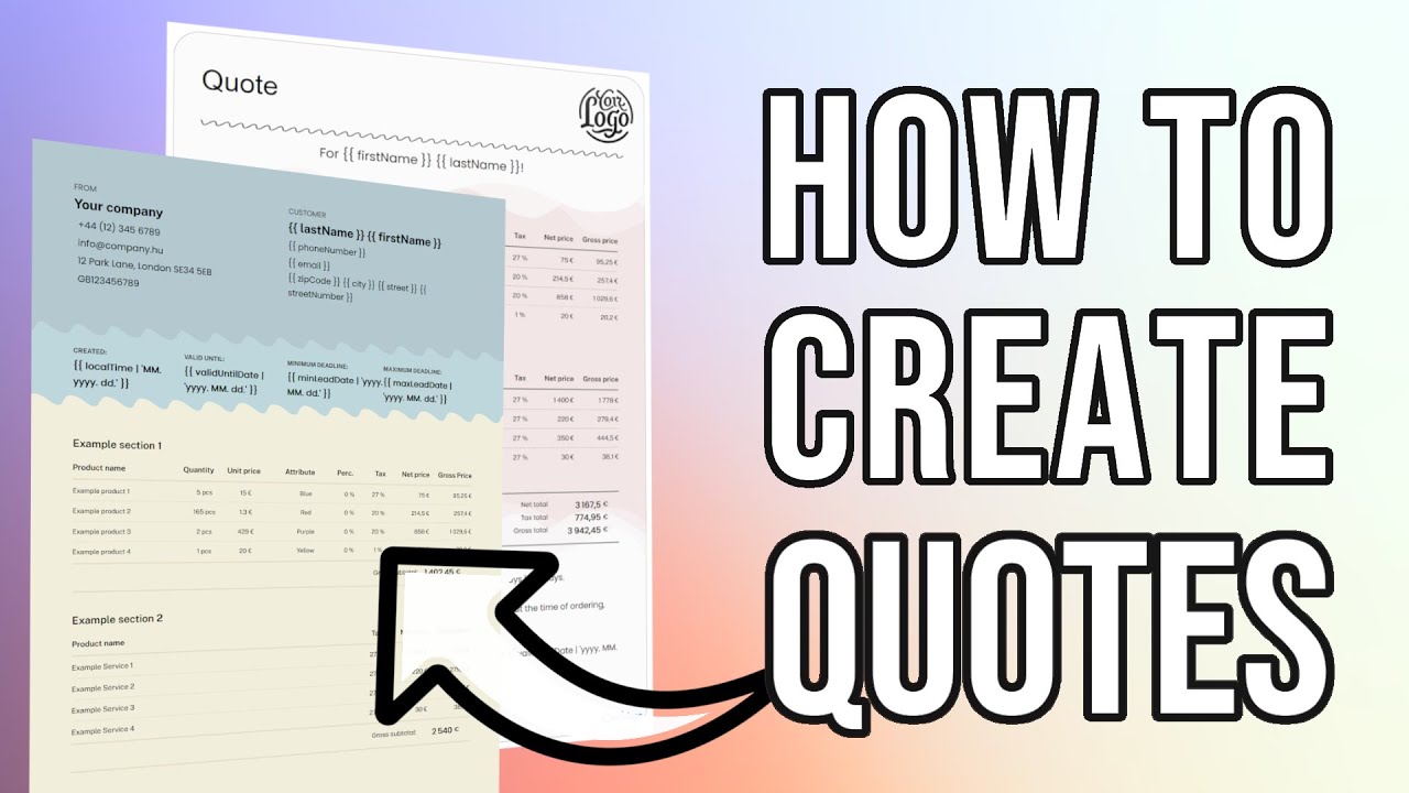 How To Create Custom PDF Quotes for FREE & Capture Leads using Quoteingo