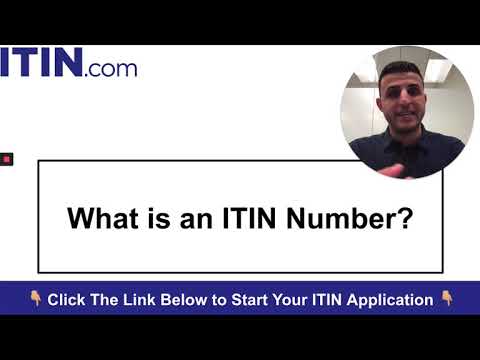 What is an ITIN Number (Individual Taxpayer Identification Number)