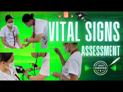 Vital Signs Taking: Body Temperature, Pulse Rate (PR), Respiratory Rate (RR), Blood Pressure (BP)