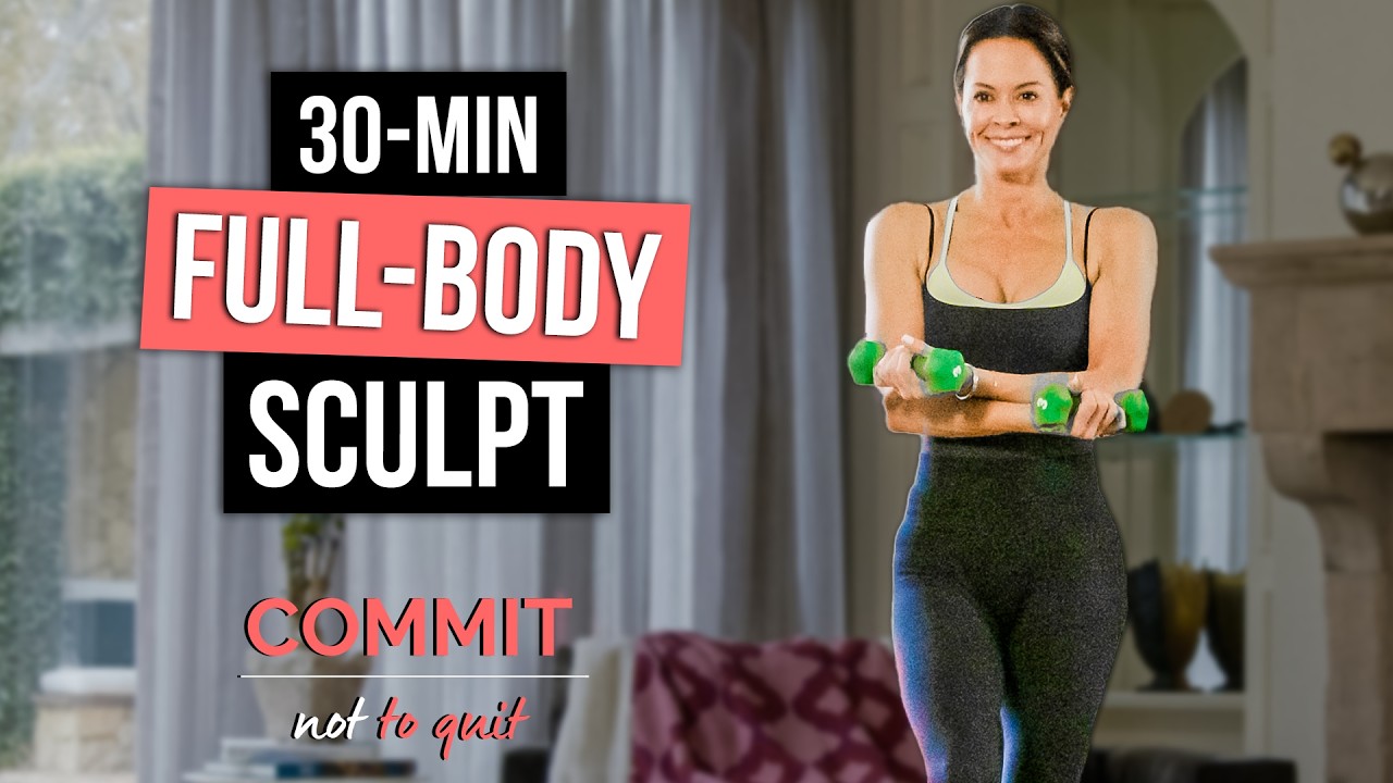 Day 15: 30-Minute Full-Body Sculpt & Tone Workout | Brooke Burke