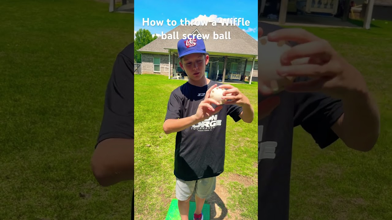 Nasty screwball #wiffleball#nasty#screwball#shorts#fyp