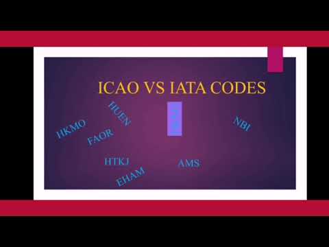 WHAT IS #ICAO CODE (vs #IATA). #aviation, #airline, #pilotlife,