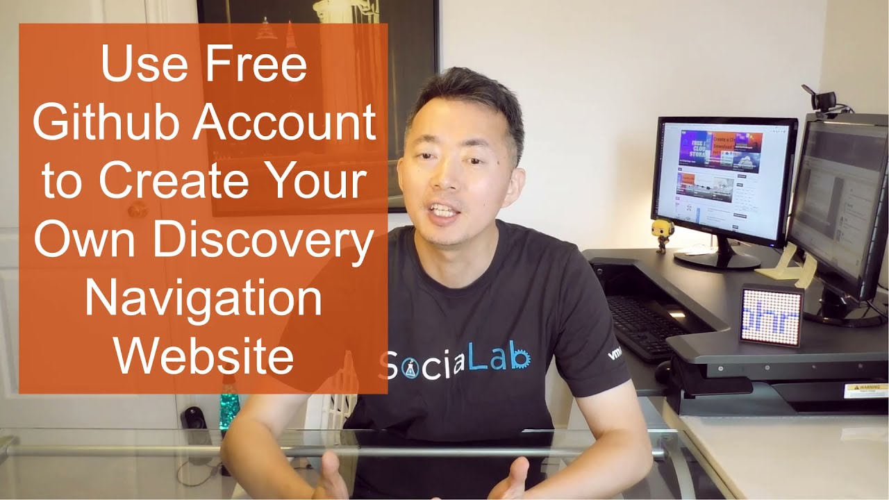 Use Free Github Account to Create Your Own Bookmark Navigation Website (Discovery Navigation)