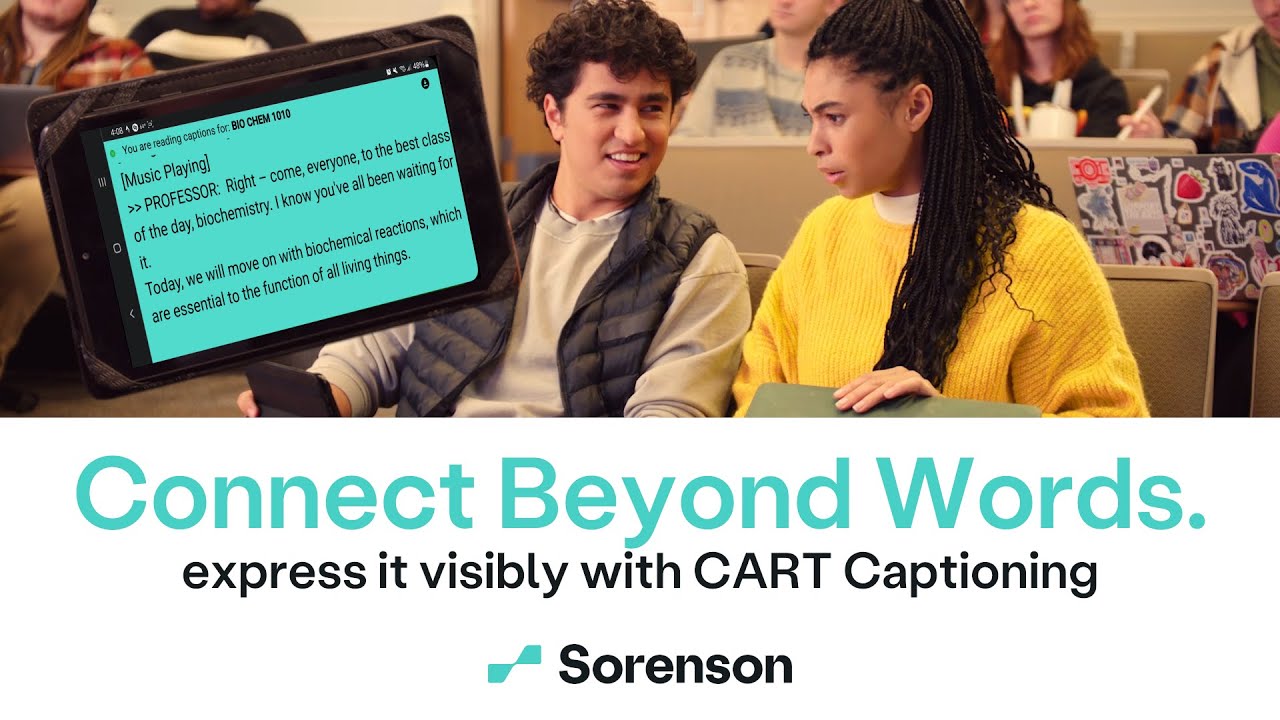 CART captioning by Sorenson