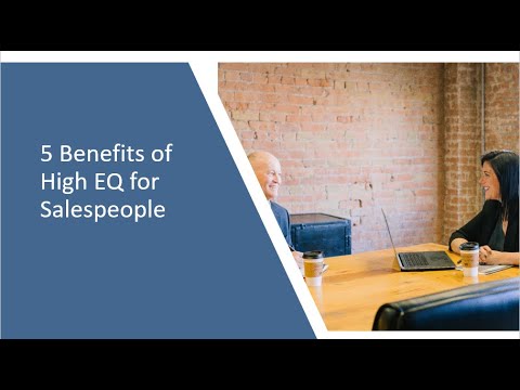 5 Benefits of Having High Emotional Intelligence for Salespeople
