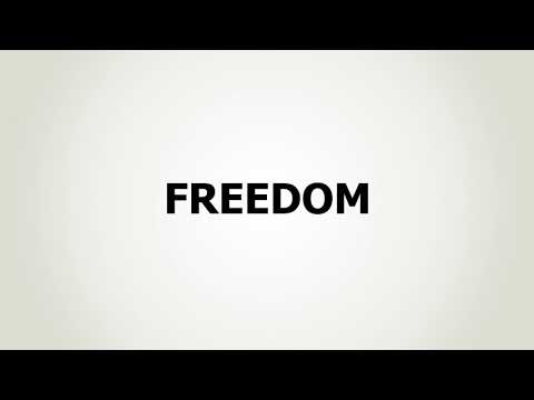 How to Pronounce Freedom