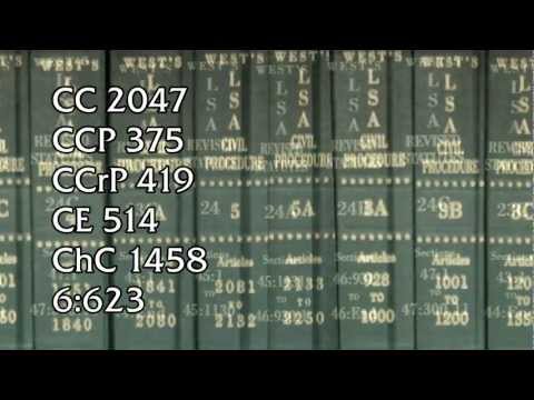 The Louisiana Statutes Annotated: An Introduction