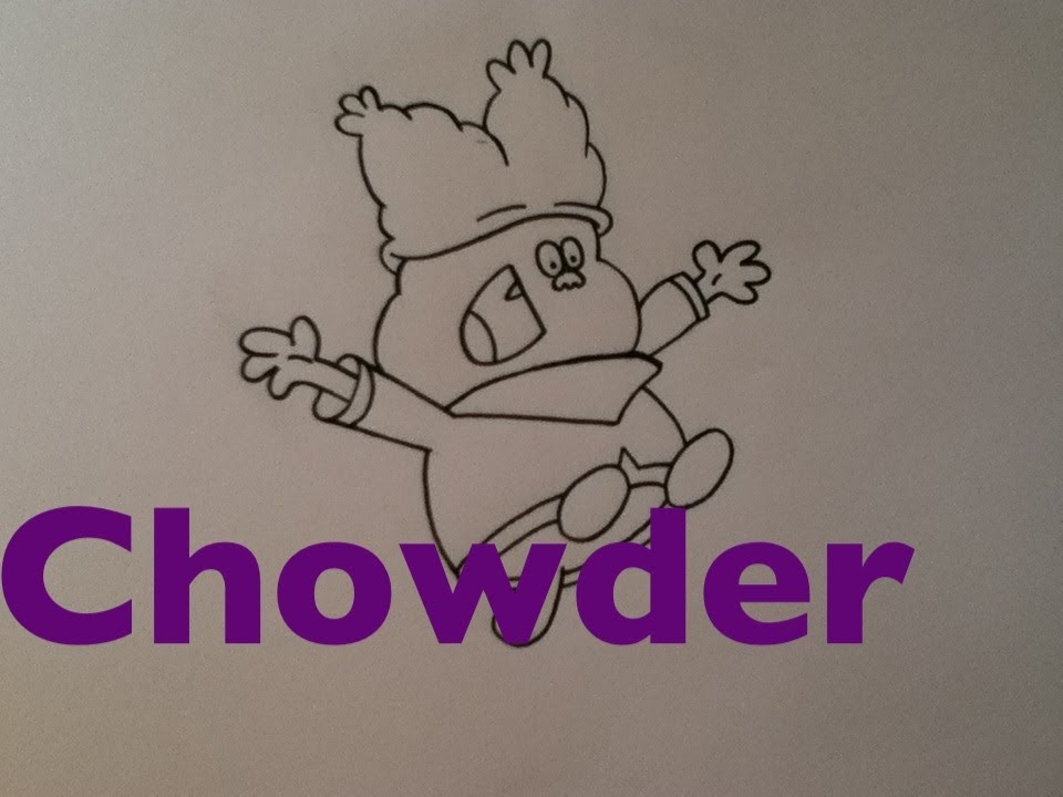 Let's draw Chowder  | Cartoon Network