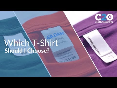 Personalised T-Shirt | Which T-Shirt Should I Choose?