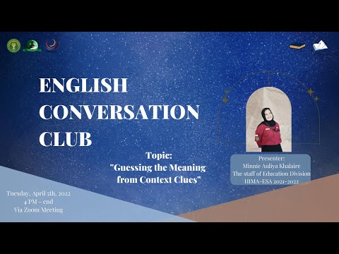 GUESSING THE MEANING FROM CONTEXT CLUES | English Conversation Club