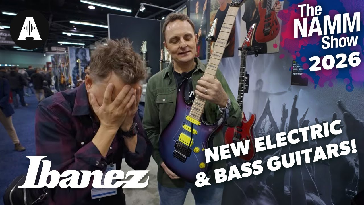New Ibanez Electric & Bass Guitars! - NAMM 2026