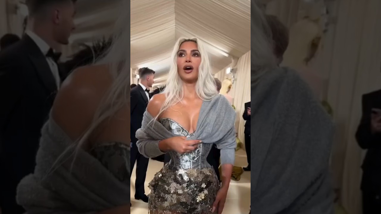 Kim Kardashian's 2024 Met Gala Dress Stuns the World! 👗✨