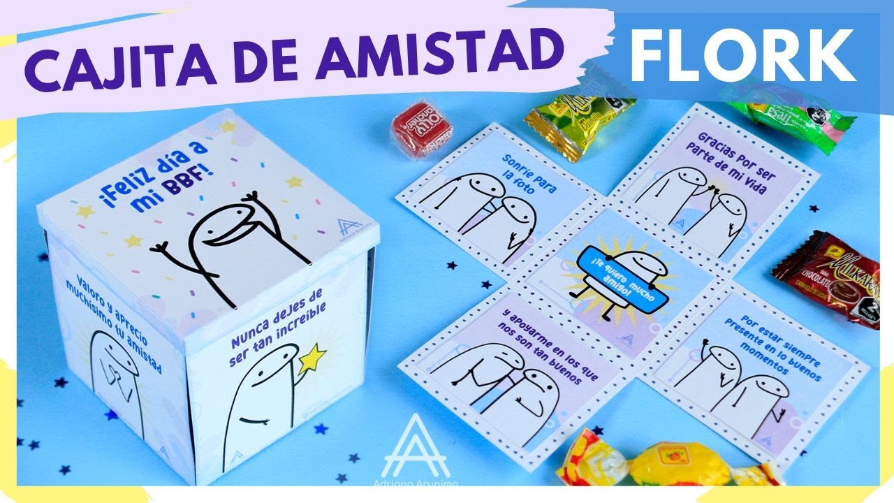 ⭐FLORK's exploding box for my best FRIEND ⭐ Deformed friendship gifts