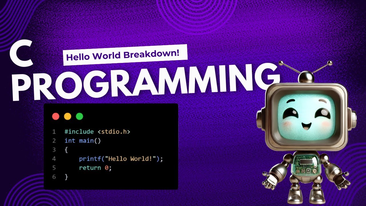 C Programming Tutorial for Beginners: Hello World Program