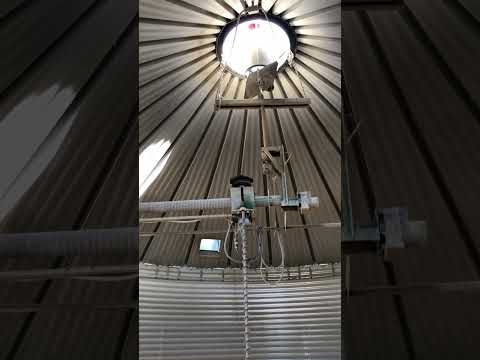 Filling Grain Bin - Sukup Dryer System